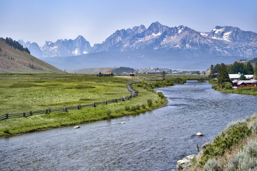 Sawtooth and Long Fence - Bret Webster Images