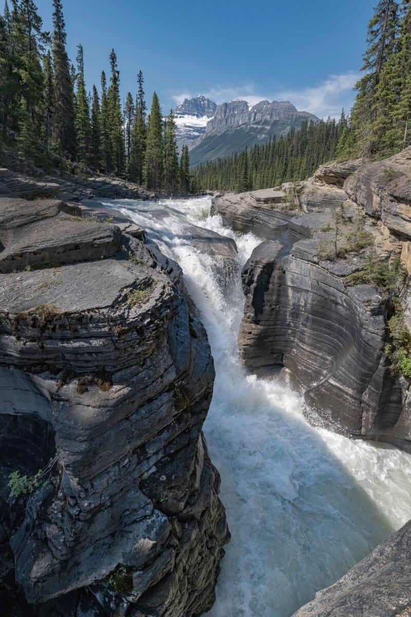 Mistaya Canyon Vertical 2 - Bret Webster Images
