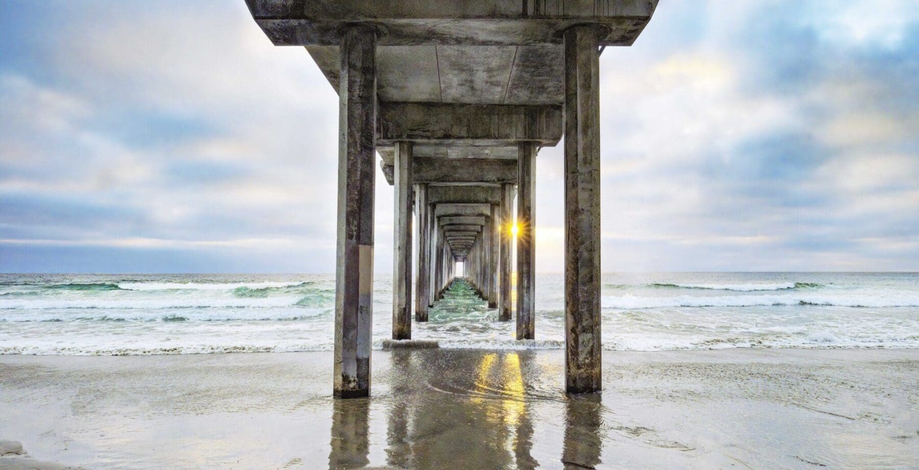 Radiant Scripps Pier - Bret Webster Images